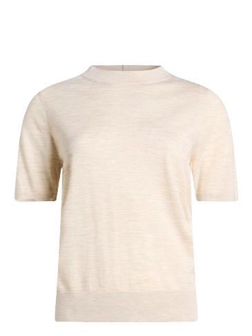 Burberry Short-sleeved Knitted Sweater - Beige