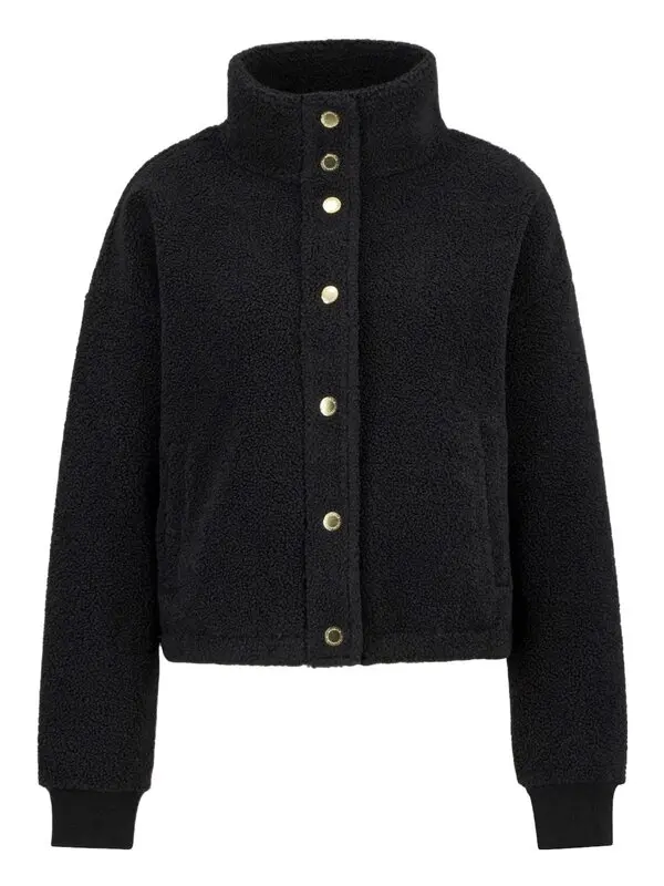Barbour Chloe Fleece Jacket - Black