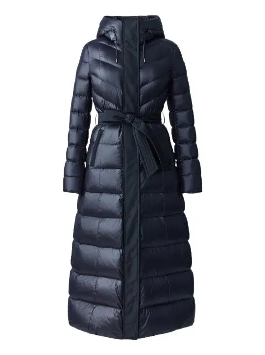 Mackage Long-sleeved Quilted Cotton-padded Coat - Black