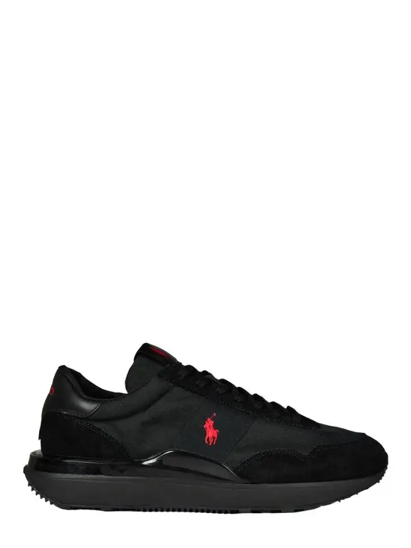Polo Ralph Lauren Logo Platform Sneakers - Black