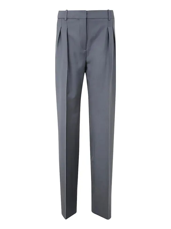Loulou De Saison Tailored Pleated Trousers - Gray