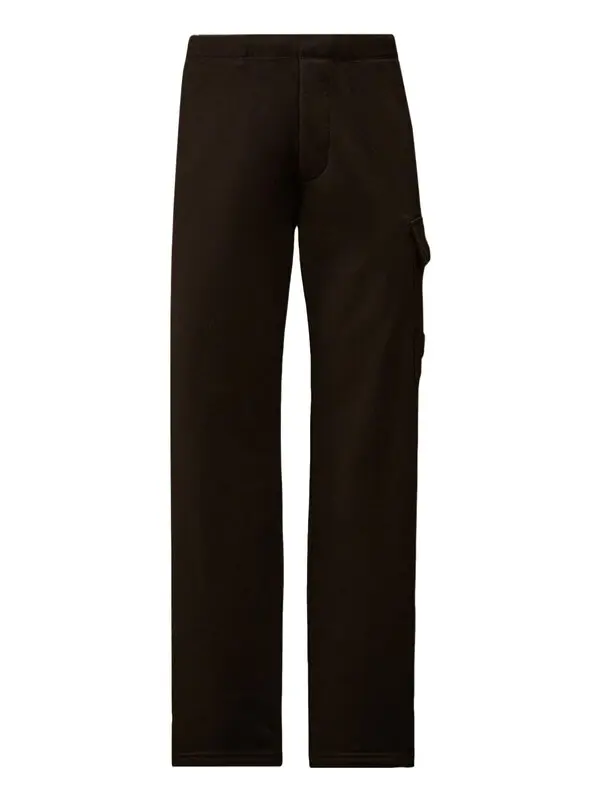 C.P. COMPANY Cargo Logo Pants - Black
