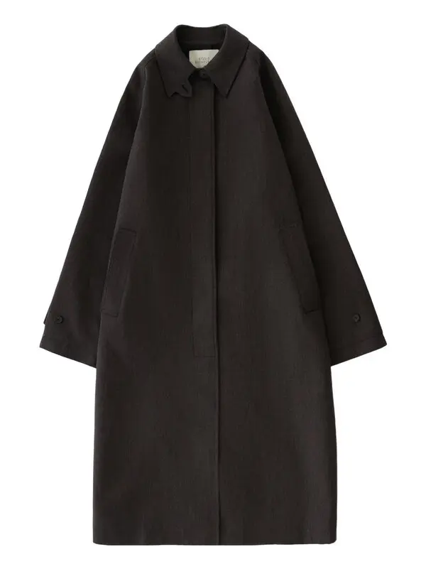 Studio Nicholson Holin Long Coat - Brown