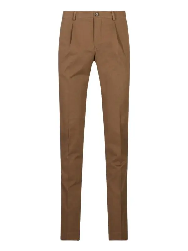 Incotex Straight-leg Casual Trousers - Brown