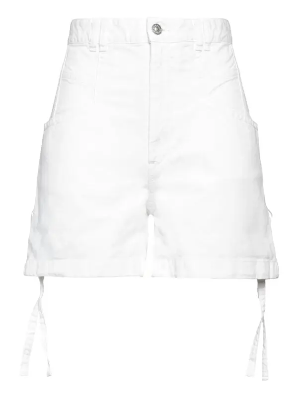 Isabel Marant Étoile Denim Shorts - White