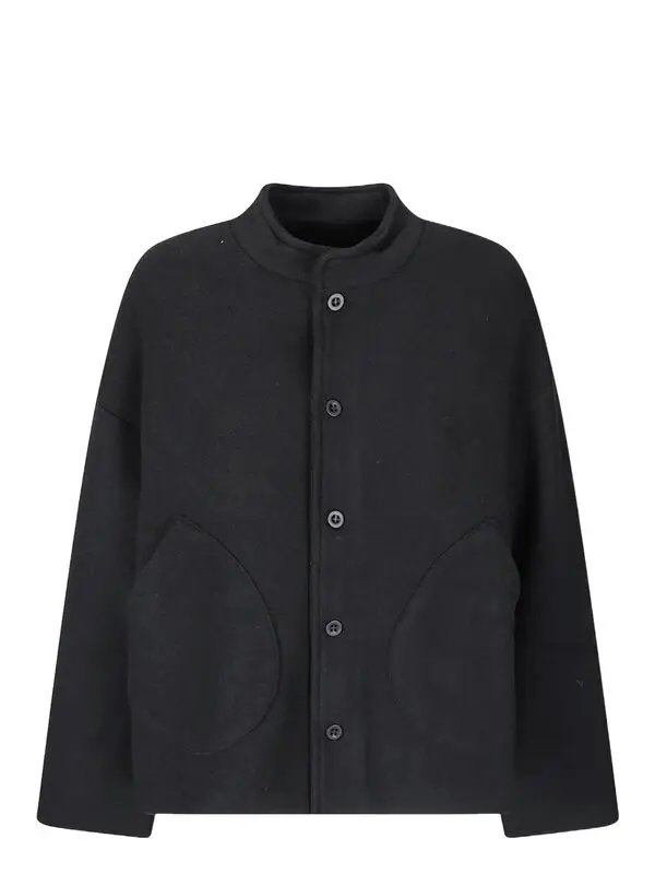 Labo.art Long-sleeve Button-up Jacket - Black
