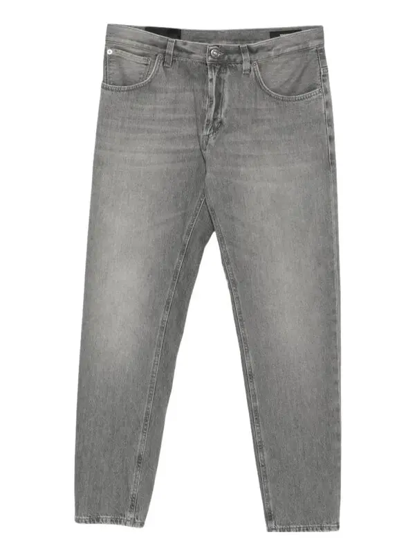 DONDUP Faded Tapered Jeans - No