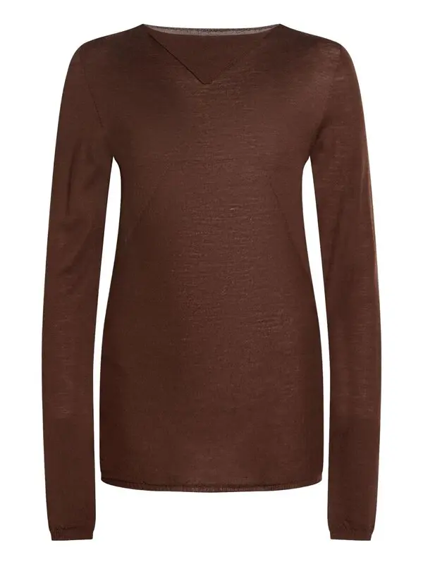 Rick Owens Knit Sweater - Red