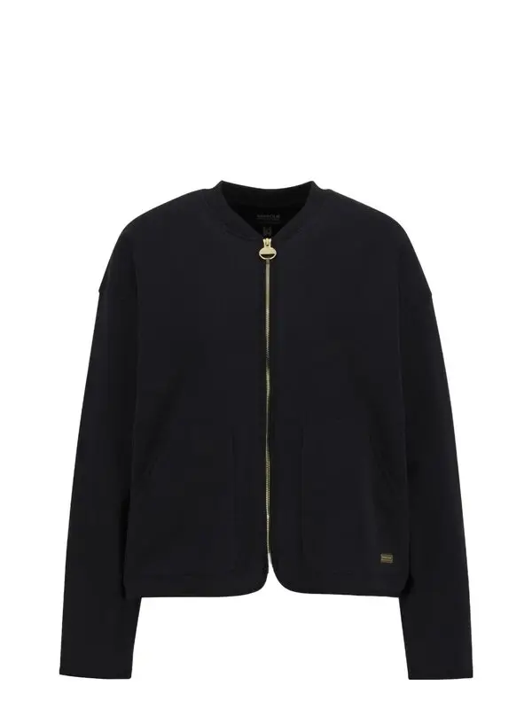 Barbour Zip-up Sweatshirt - Black