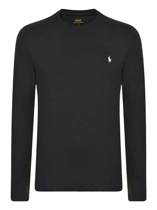 Polo Ralph Lauren Long-sleeve Crew-neck T-shirt - Black