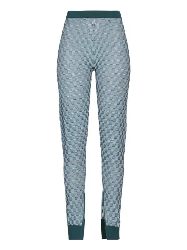 MAISON MARGIELA Geometric Knit Trousers - No