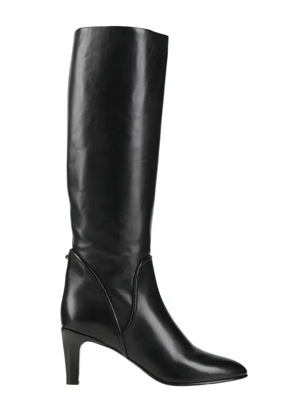 Chloé Leather Thigh-high Boots - Black