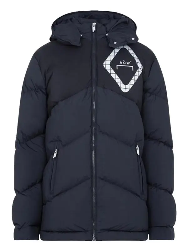 A-COLD-WALL* Logo Down Jacket - Black
