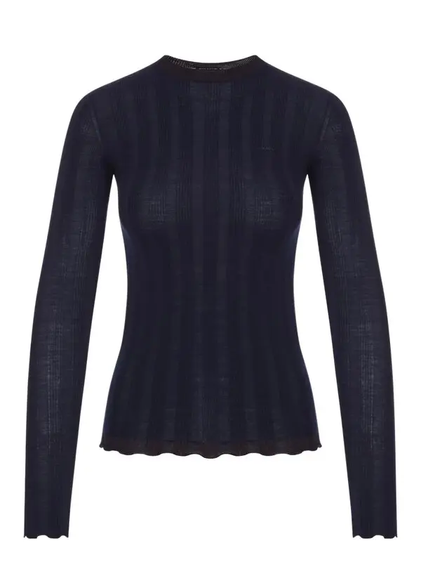 Prada Long-sleeved Knitwear - Blue