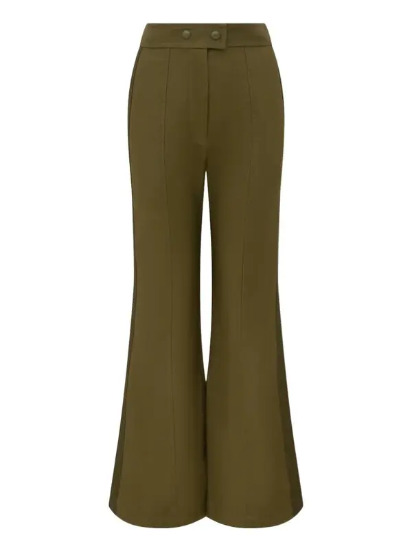 Zimmermann Valiant Drill Flare Pants - Forest