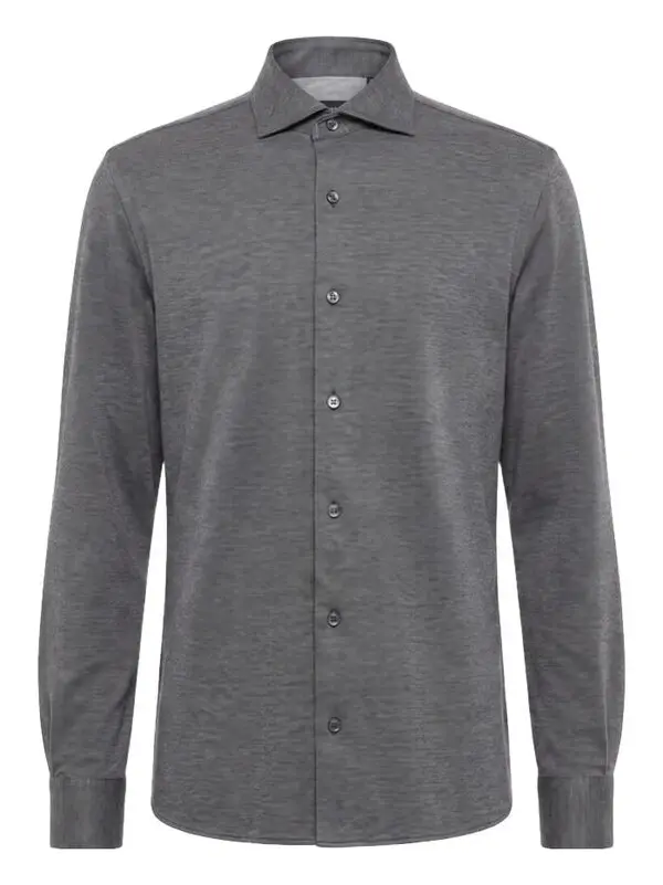 Peserico Long-sleeve Button-up Shirt - No