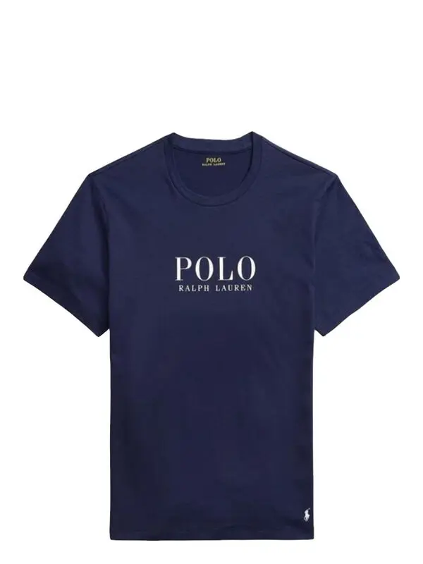 Polo Ralph Lauren Navy Logo Short-sleeved T-shirt - Blue