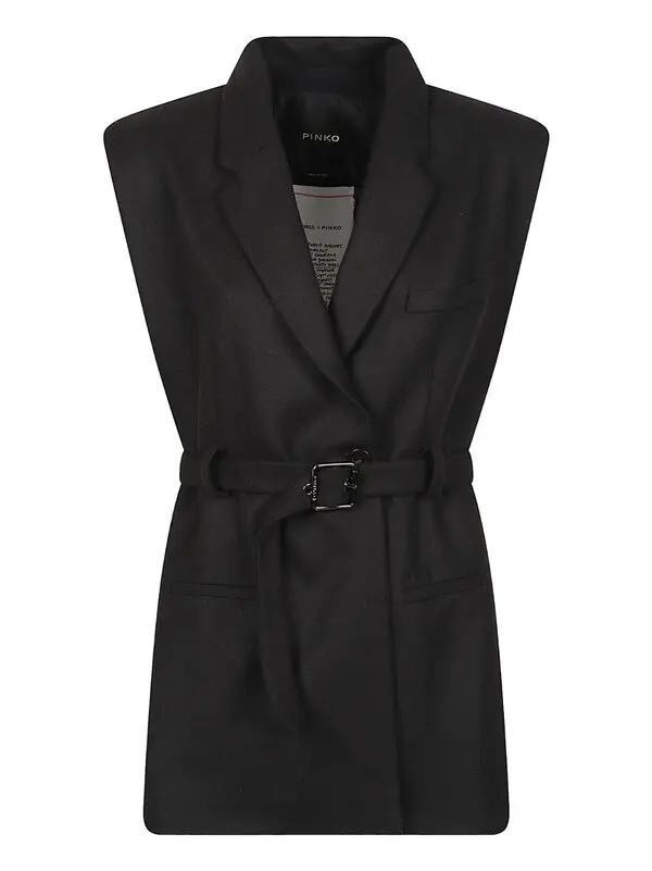 Pinko Nuraqus Vest - Brown