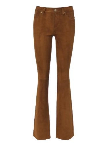 FRAME Flared Casual Trousers - Brown