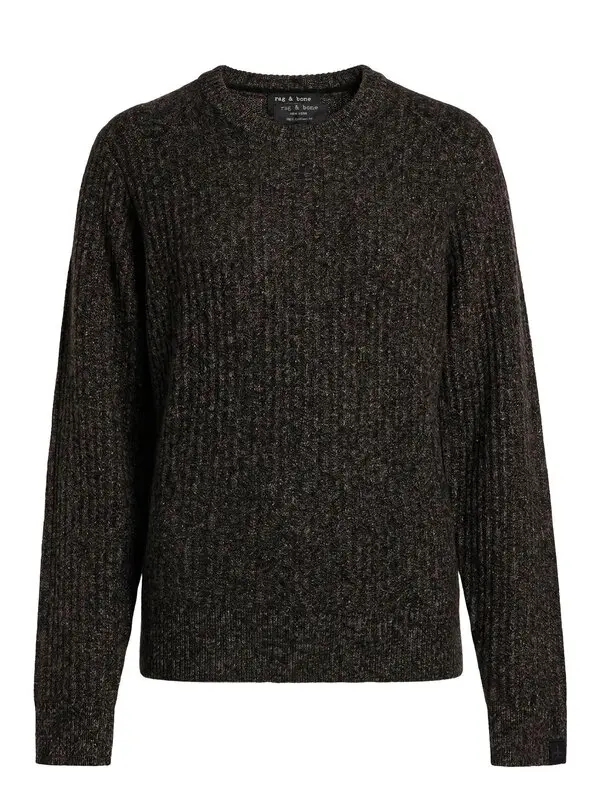 Rag & Bone Medium-weight Cashmere Knit Sweater - No