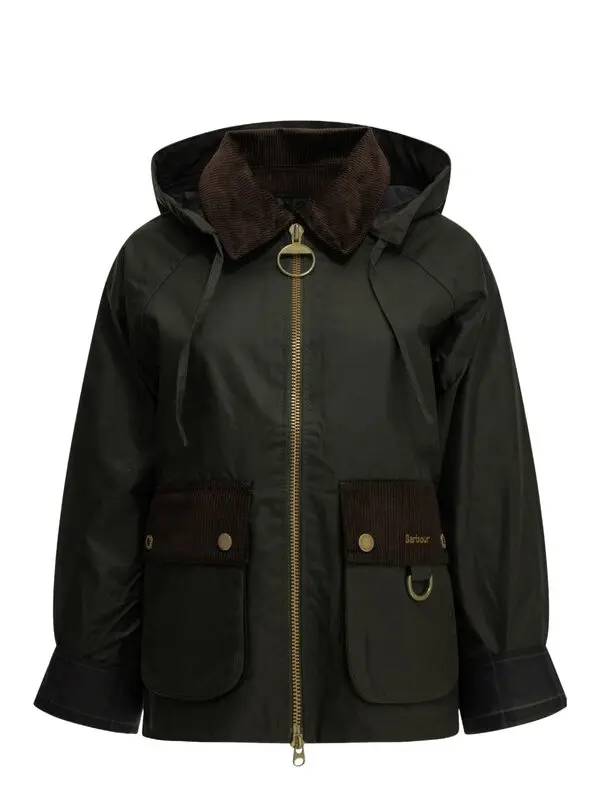 Barbour Hooded Zip-up Jacket - No