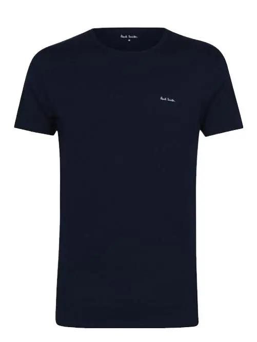 Paul Smith Logo Crew Neck T-shirt - Black