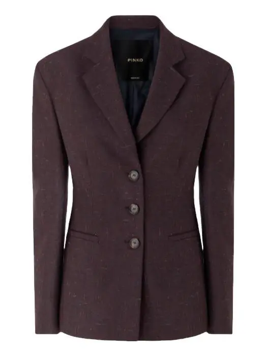 Pinko Single-breasted Blazer - Red