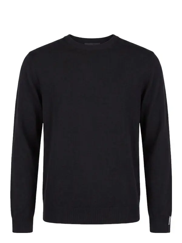 Peserico Crew Neck Long Sleeve Knit Top - No