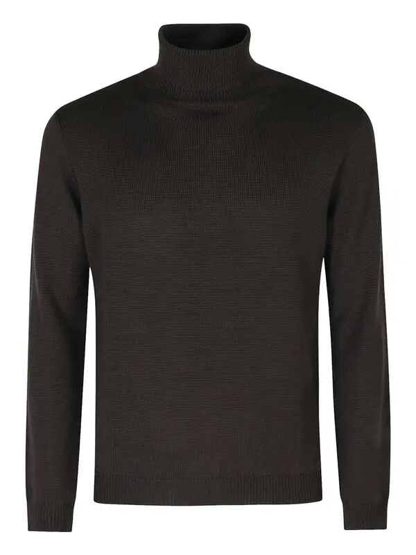 ROBERTO COLLINA High Neck Long Sleeve Sweater - No