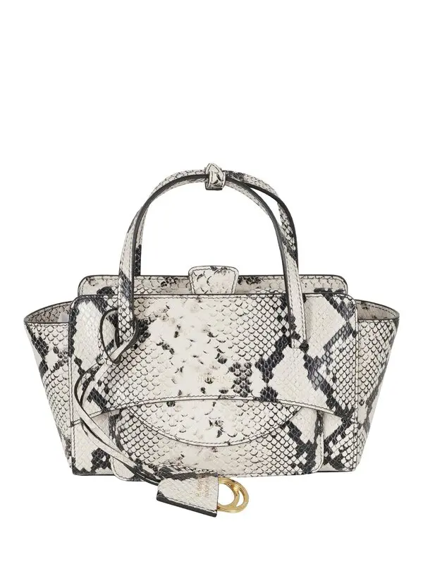 HIDESINS Top-handle Shoulder Bag With Dual Handles - Ivory