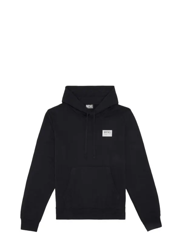 DIESEL® Logo Hoodie - Black