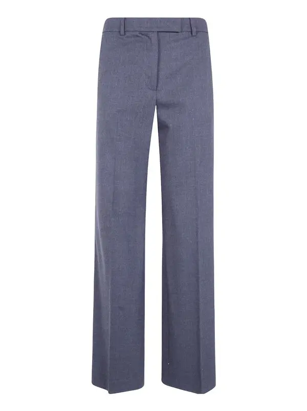 Seventy Wide-leg Tailored Pants - Grey