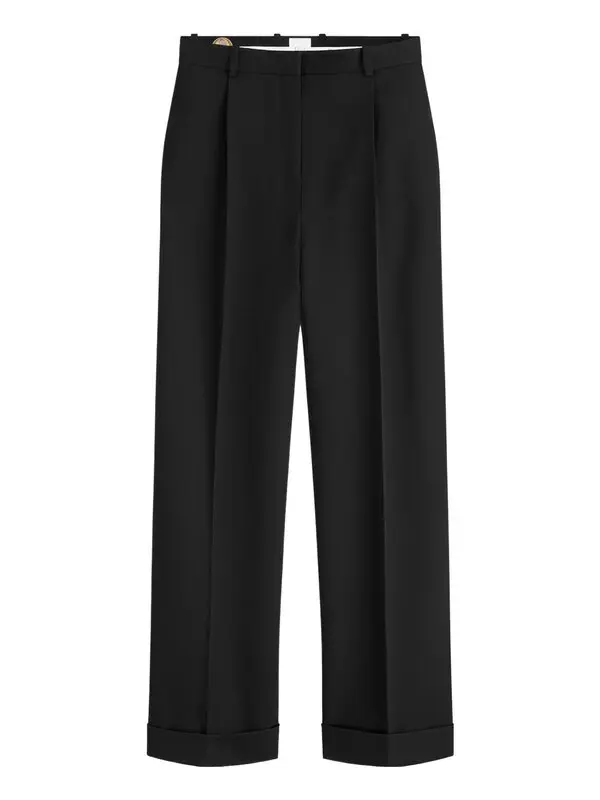 Dior Regular-fit Straight Leg Tailored Pants - Black