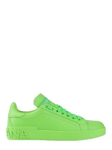 Dolce & Gabbana Leather Low-top Sneakers - Green