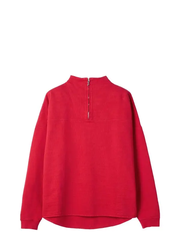 Jacquemus Zip-neck Sweatshirt - Red
