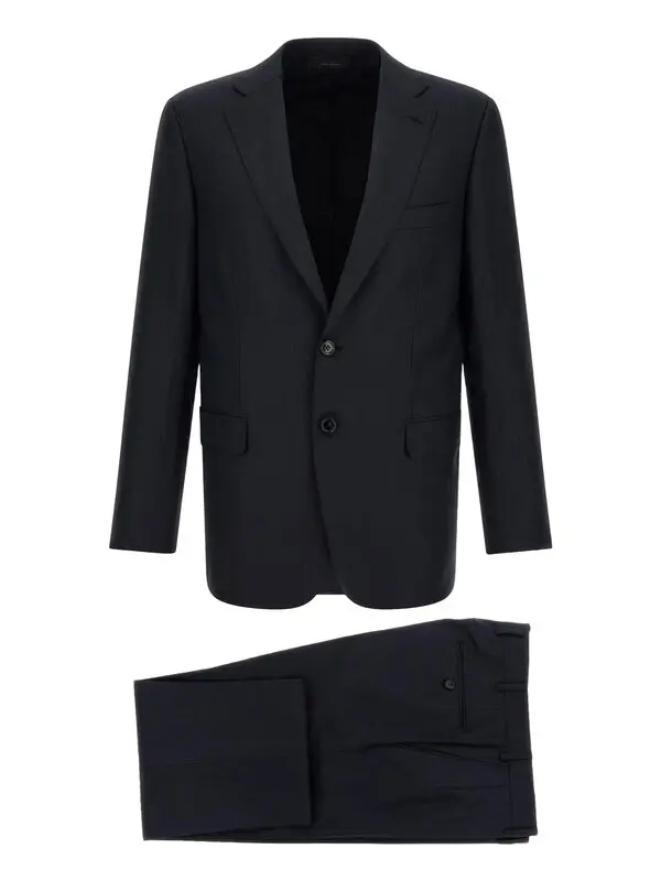 Brioni Single-breasted Suits - Blue