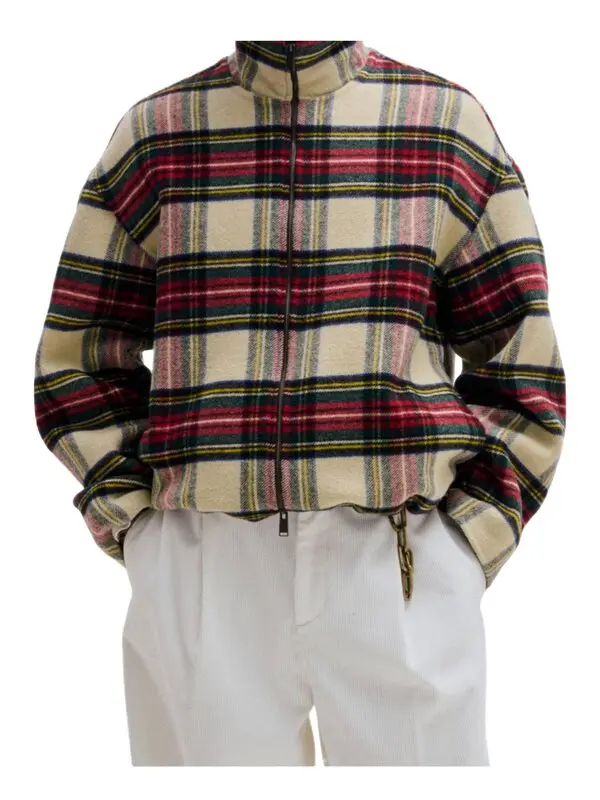 DARKPARK Wool Tartan Check Jacket - Multicolor
