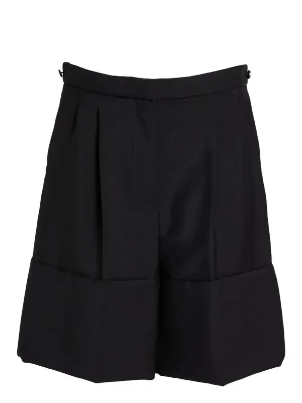 Burberry Tailored Wool Shorts - Black