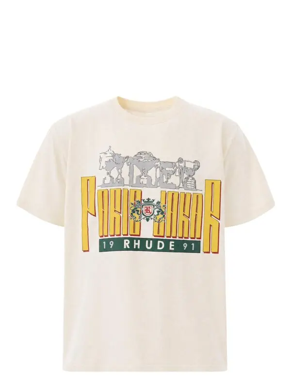 Rhude Trofeo T-shirt - Cream