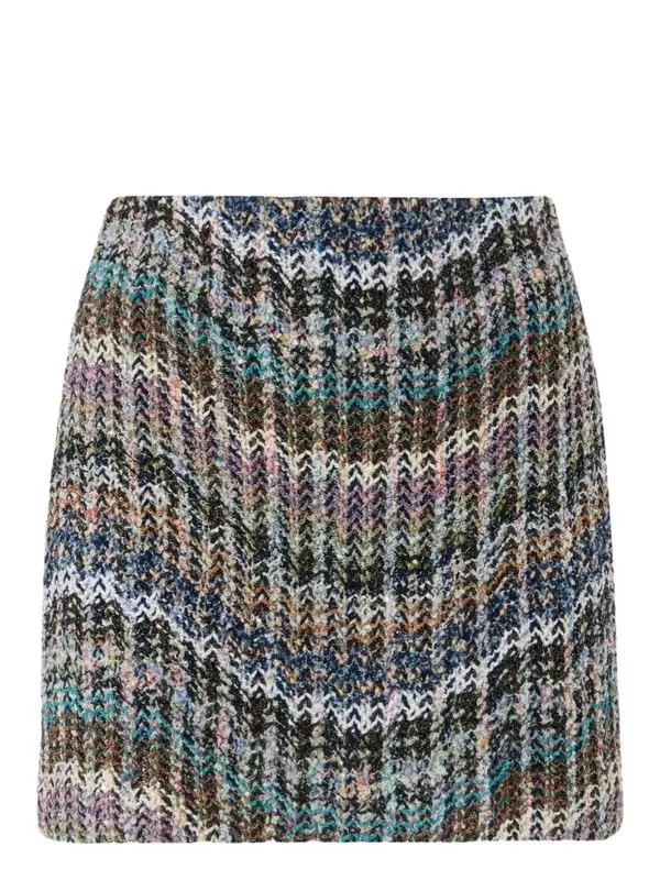 Missoni Zigzag-knit Sequin-embellished Skirt - Multi