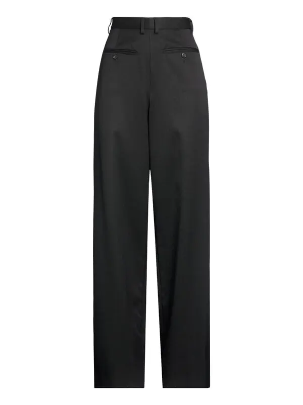 MAISON MARGIELA Wide Leg Trousers - Black
