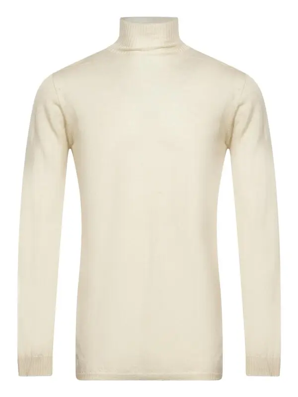 Rick Owens High-neck Long-sleeved Knitwear - Nude