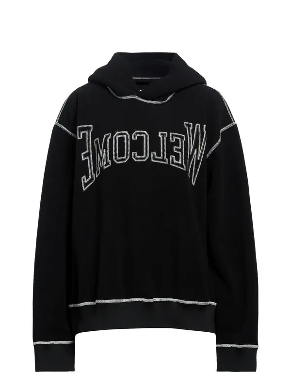 MAISON MARGIELA Letter Printed Sweatshirts - Black