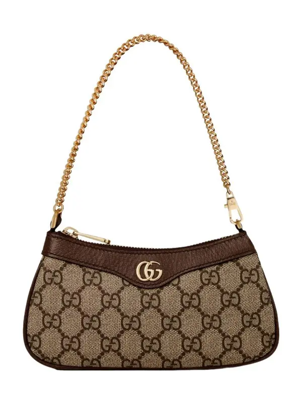 Gucci Ophidia Mini Pouch - Brown