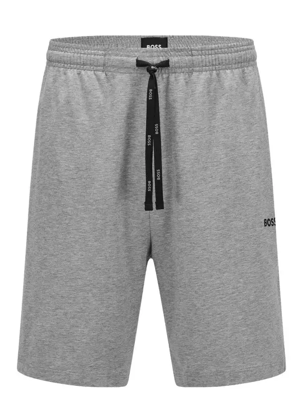 Hugo Boss Elastic Waist Shorts - Gray