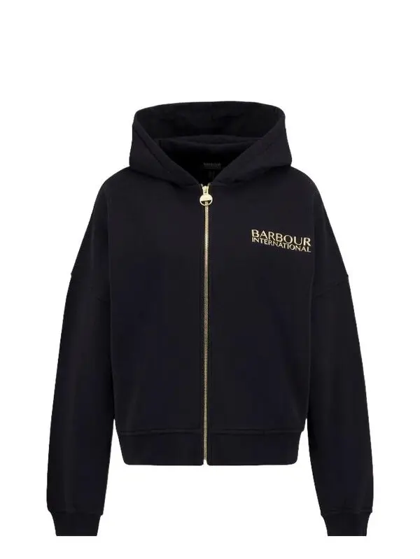 Barbour Lana Zip-up Hoodie - Black