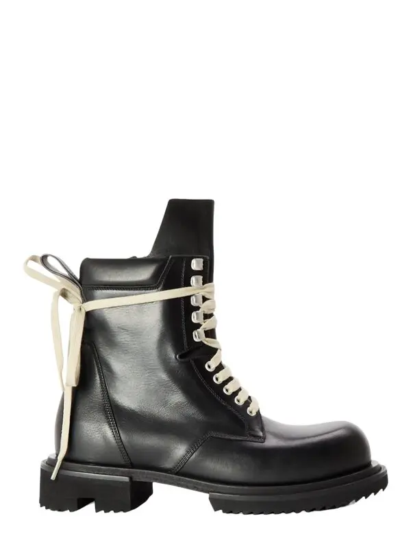 Rick Owens Side Zip Boots - Black
