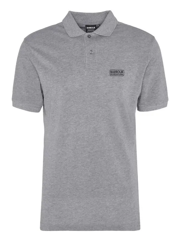 Barbour Short-sleeved Polo Shirt - Grey