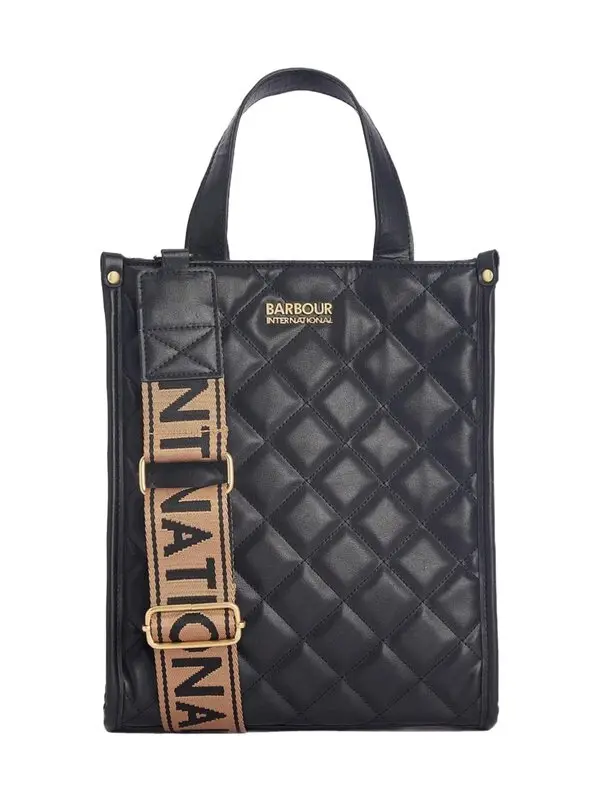 Barbour Quilted Fenchurch Tote Bag - Black