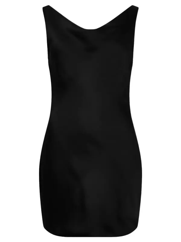 Norma Kamali Maria Mini Dress - Black